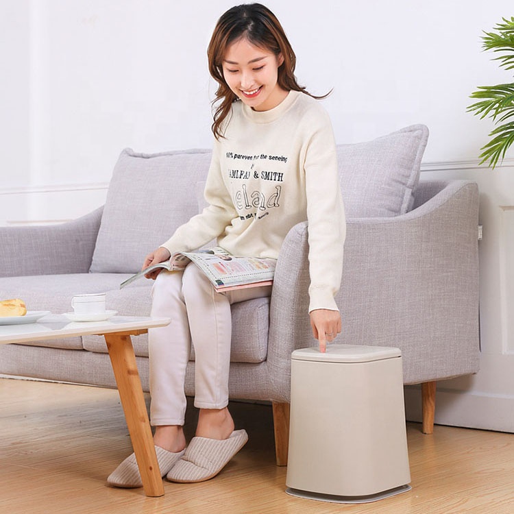 New Design Modern Style Household Square plastic bin inner with lid bin