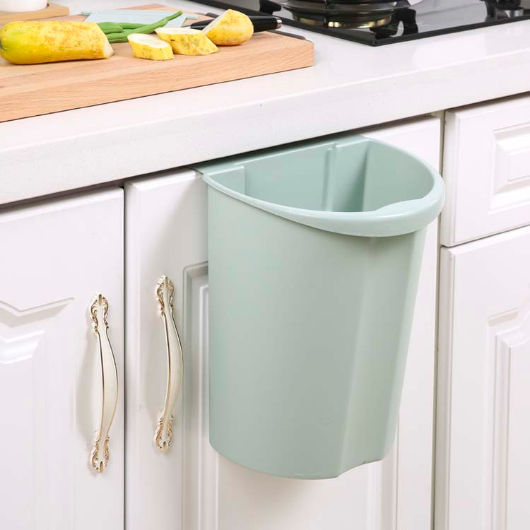 Waste Bin Kitchen Cabinet Door Hanging Trash Bin Trash Can Wall Mounted ...