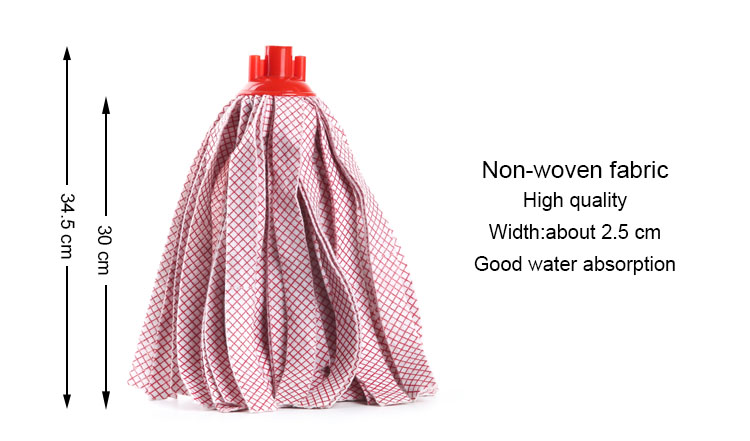 No.8805 high quality floor clean cotton mop head japanese clever mop